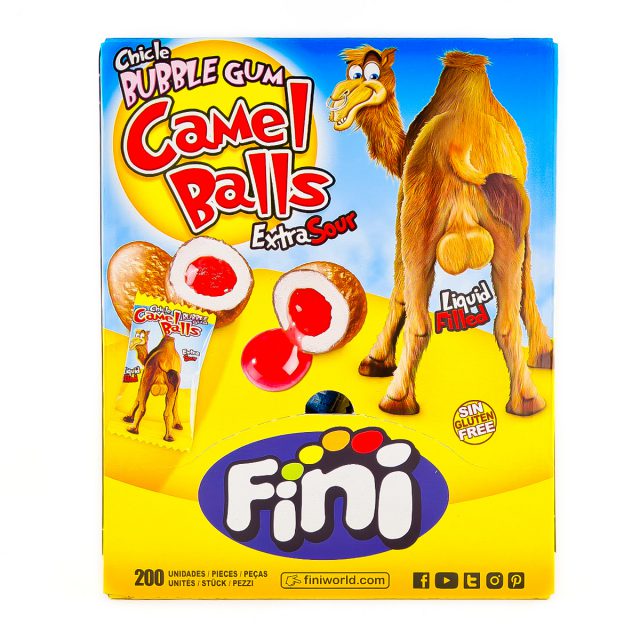 Fini Camel Balls Bubble Gum 200er Box – Candy Broski