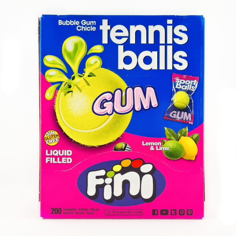 Fini Tennis Balls Bubble Gum 200er Box – Candy Broski