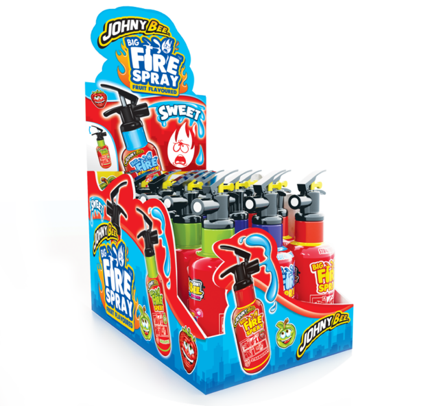 Johny Bee Big Fire Spray 70ml x 15pcs – Candy Broski