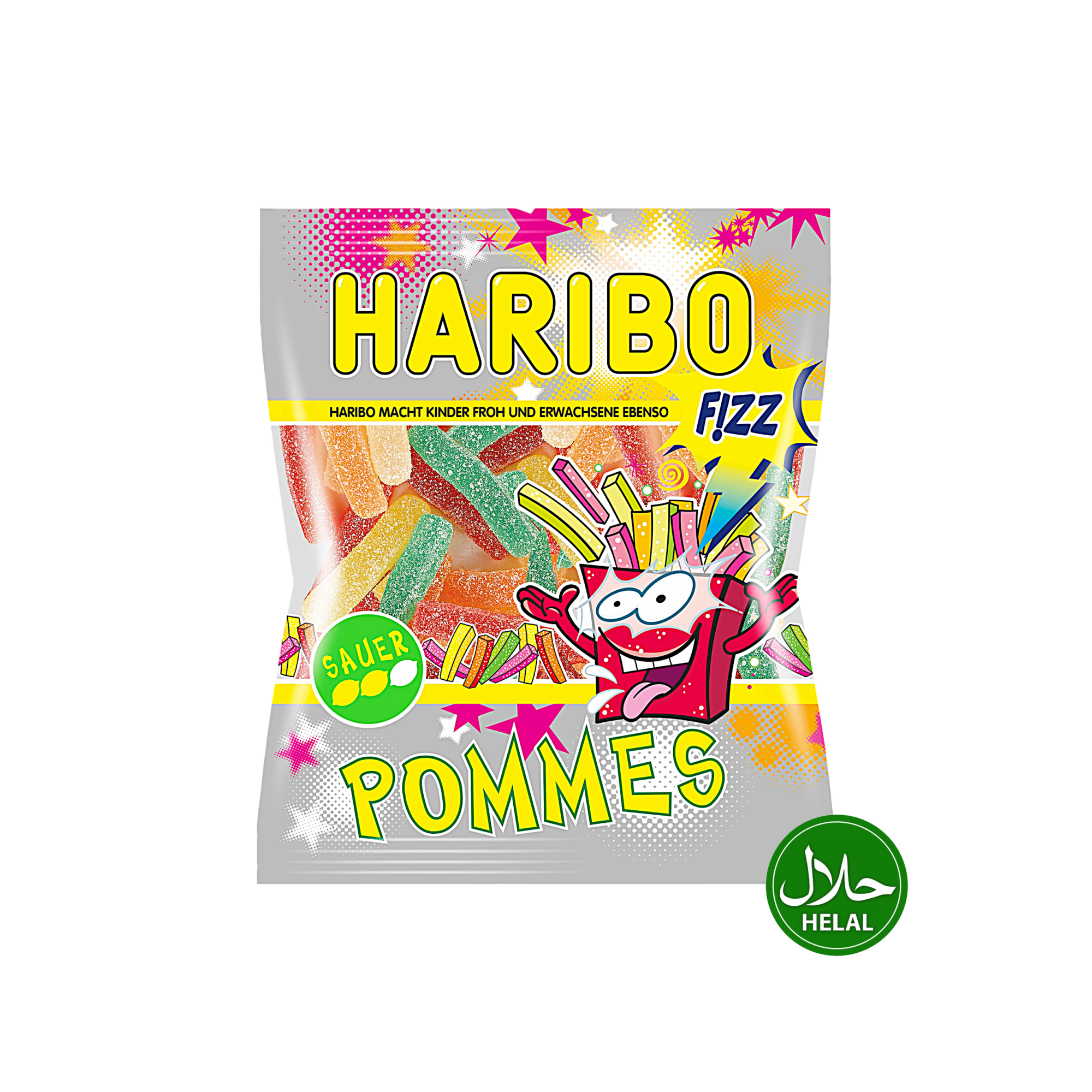 Haribo Helal Saure Pommes 100g – Candy Broski